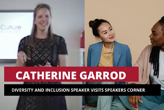 Watch Diversity and Inclusion Speaker Catherine Garrod Visits Speakers ...